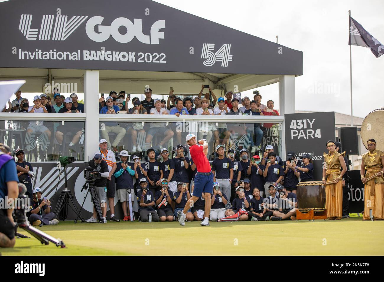 BANGKOK, THAILAND - OCTOBER 9: James Piot of United States of America ...