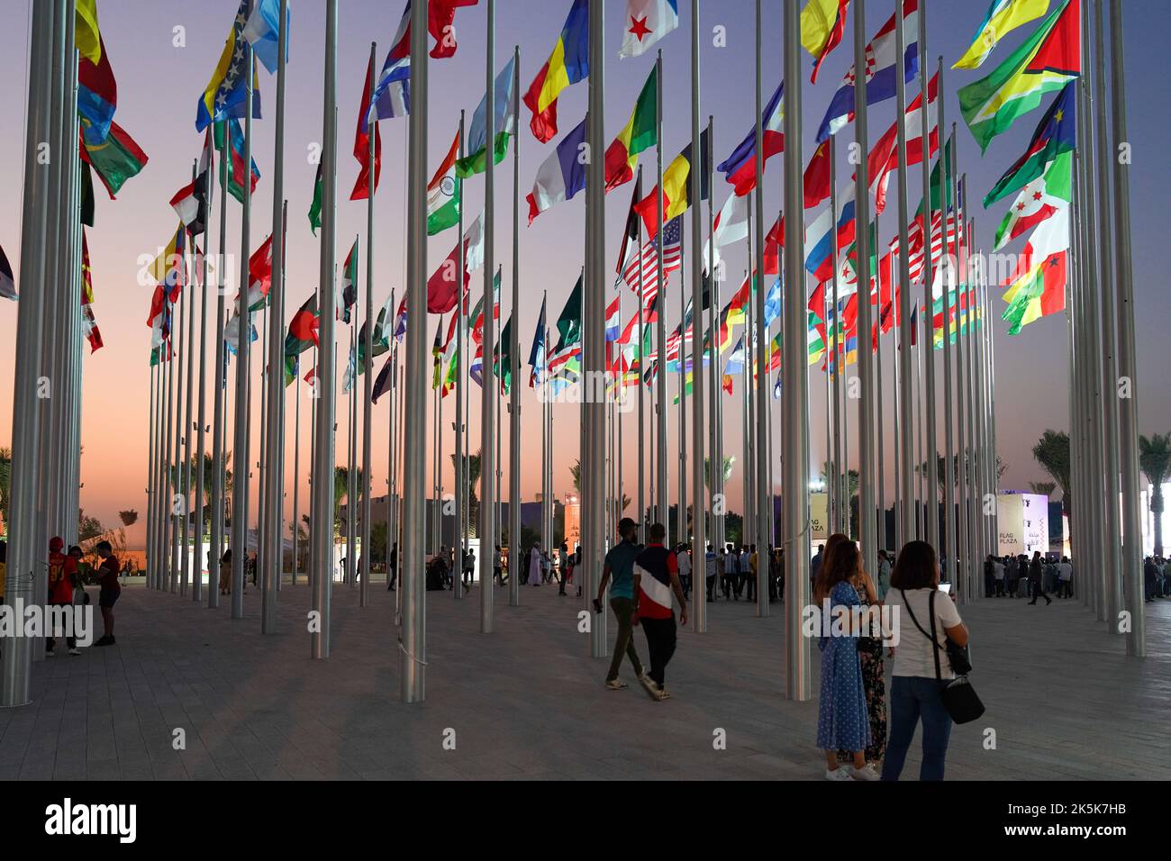 The Flag Plaza, a new community space initiated by the Years of Culture ...