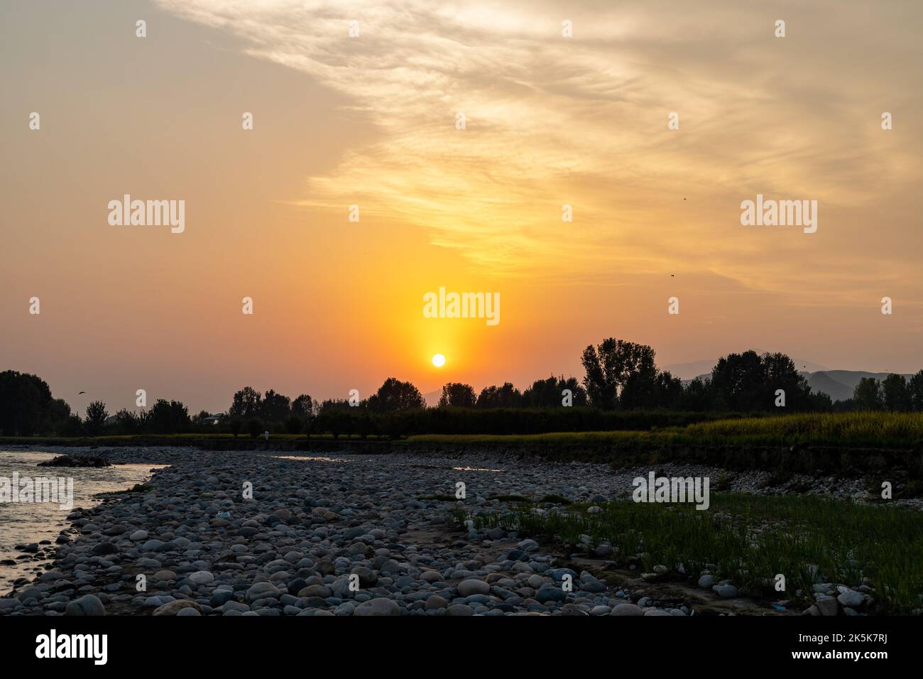 Sunset view at Swat valley, Pakistan Stock Photo - Alamy