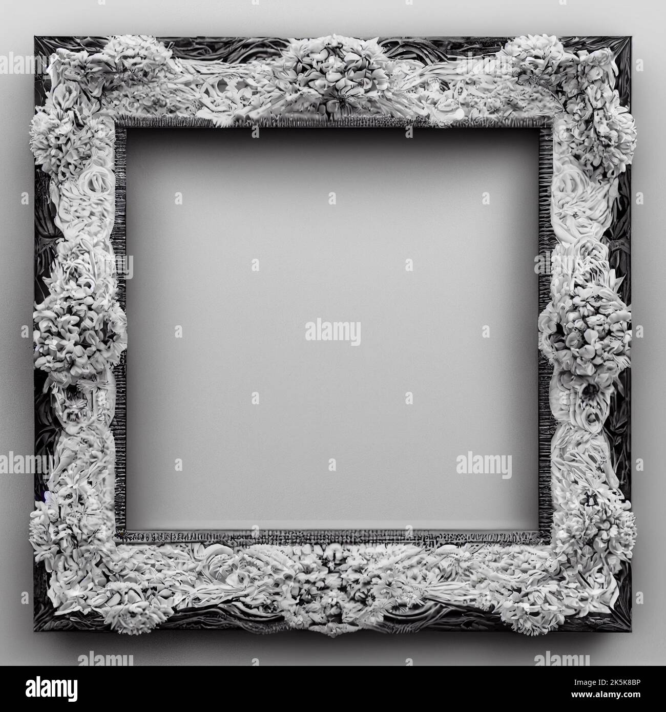 Decorative photo frame as feature wall furniture or for gallery display ...