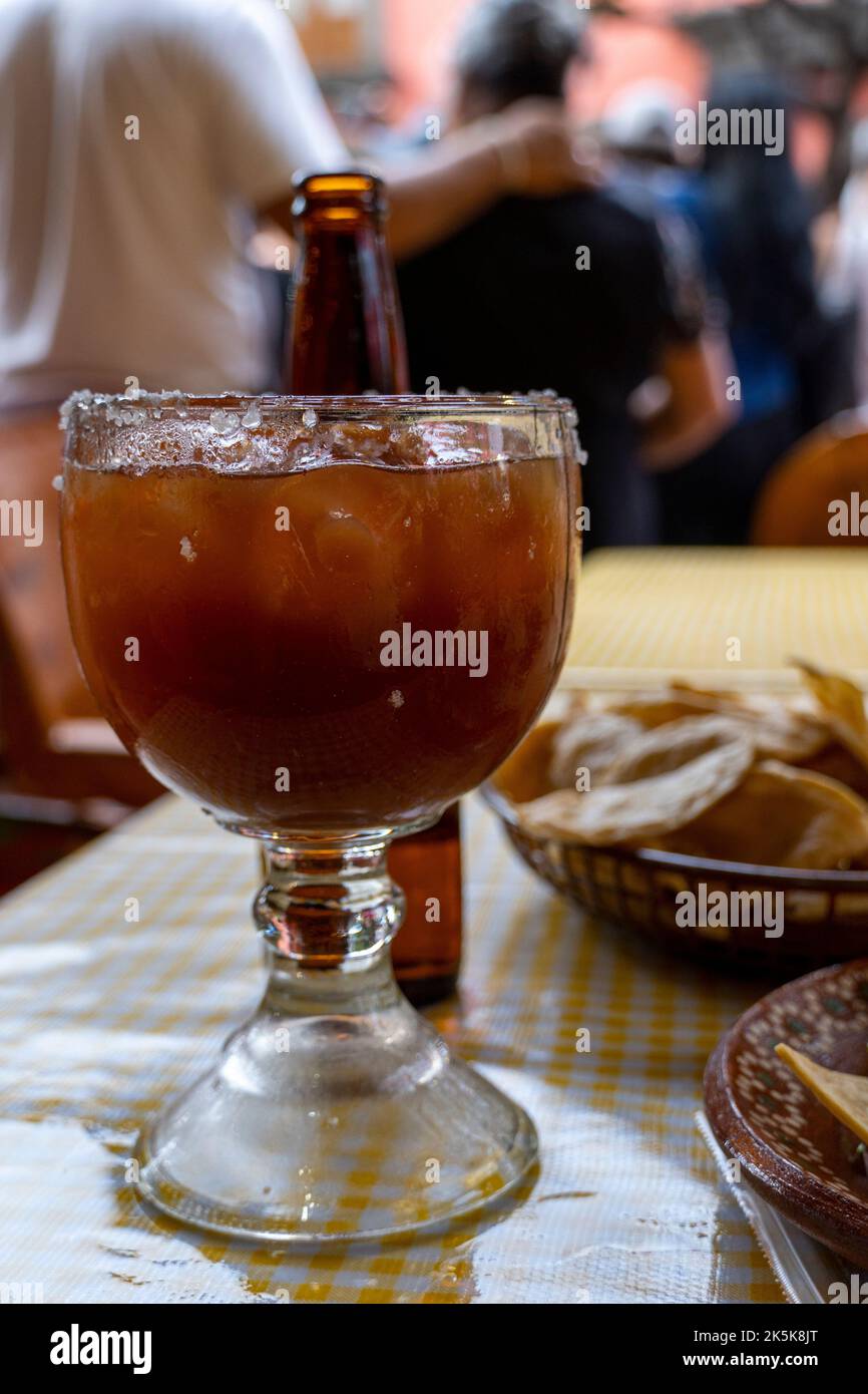 Michelada mexico city hi-res stock photography and images - Alamy