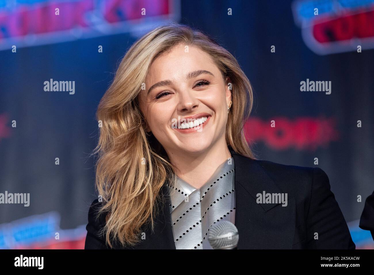 Chloe Grace Moretz attends panel for movie The Peripheral by Amazon ...