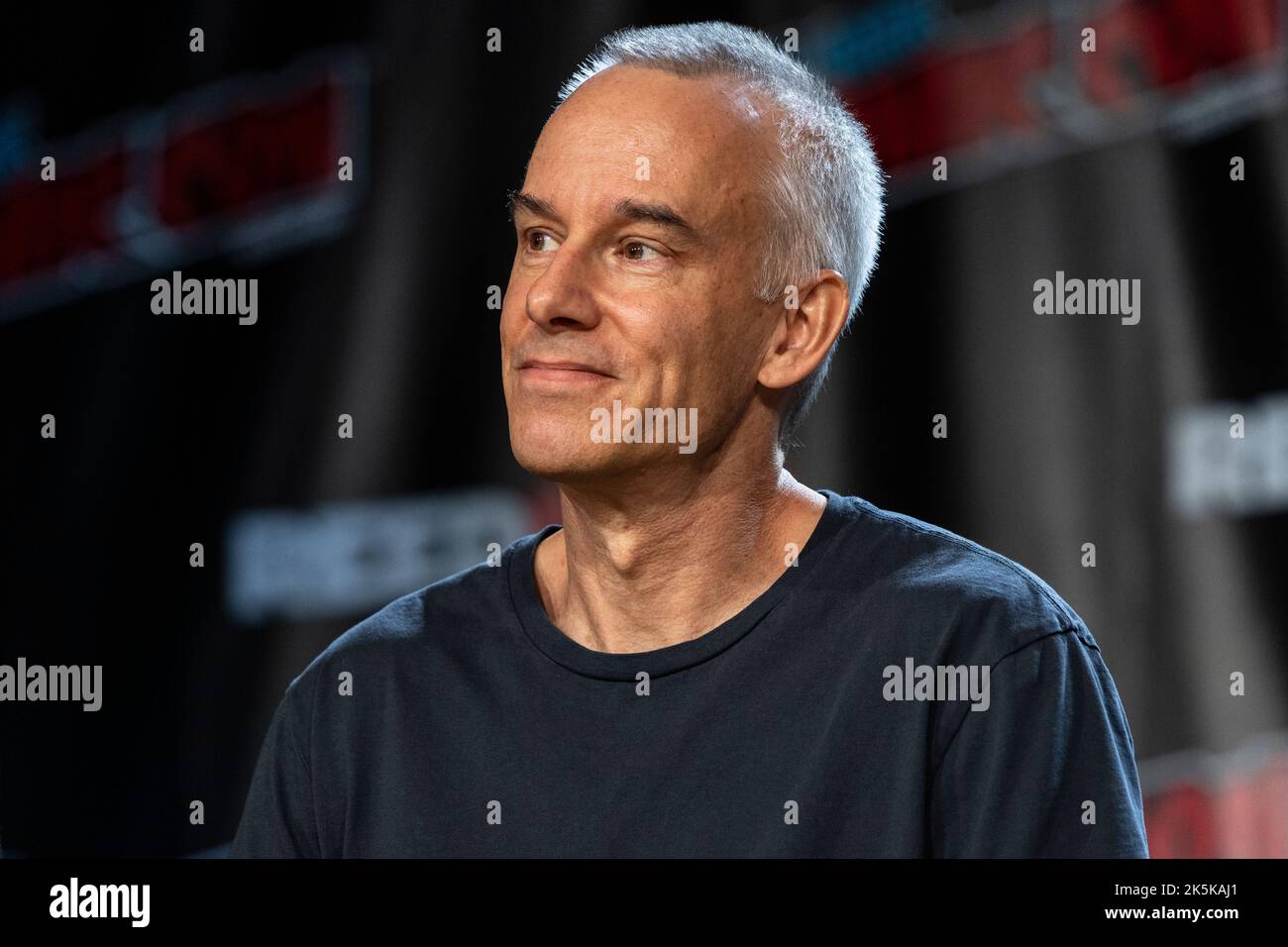 Scott B. Smith attends panel for movie The Peripheral by Amazon Prime ...