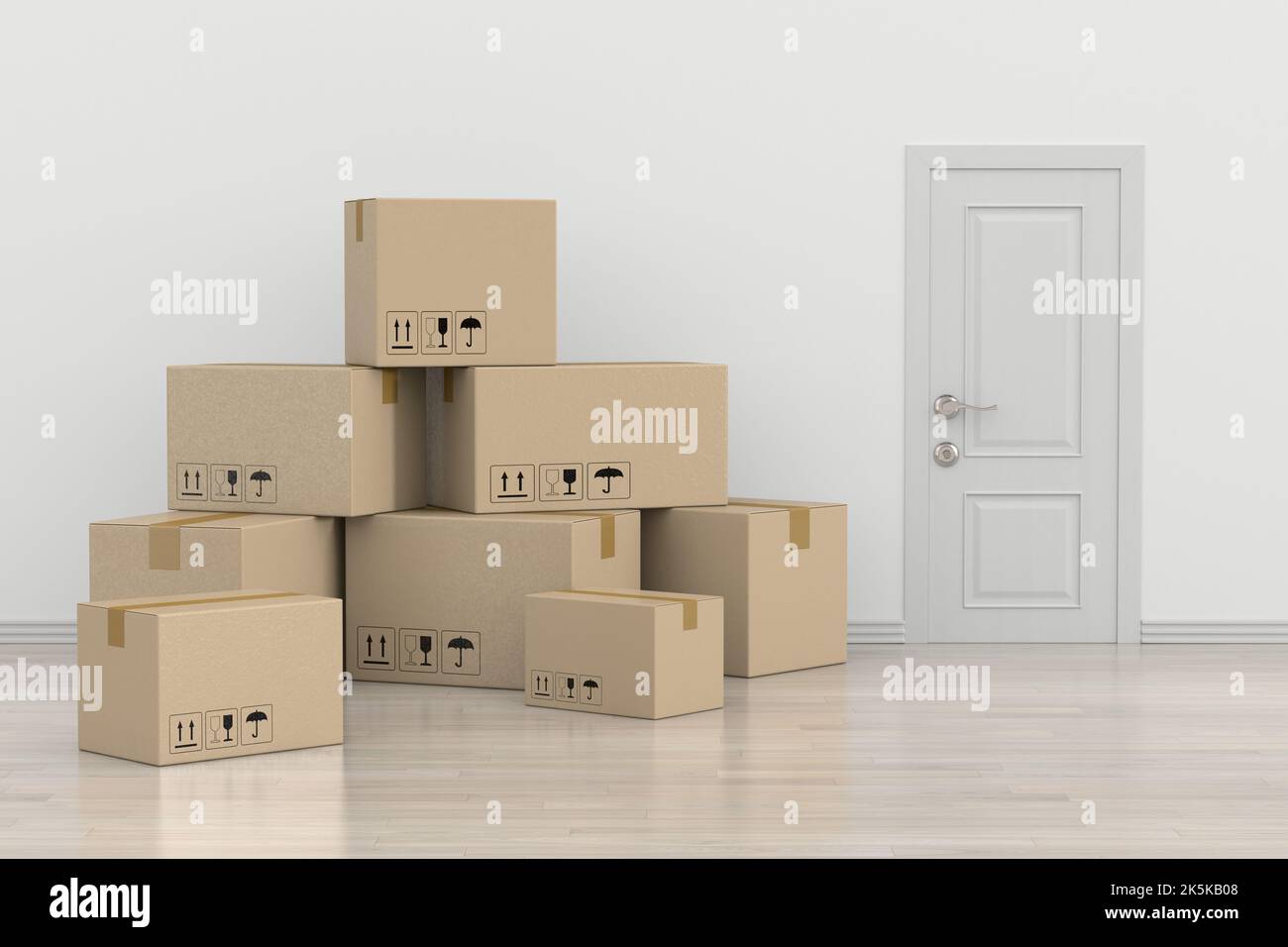 Interior of warehouse 3d hi-res stock photography and images - Alamy