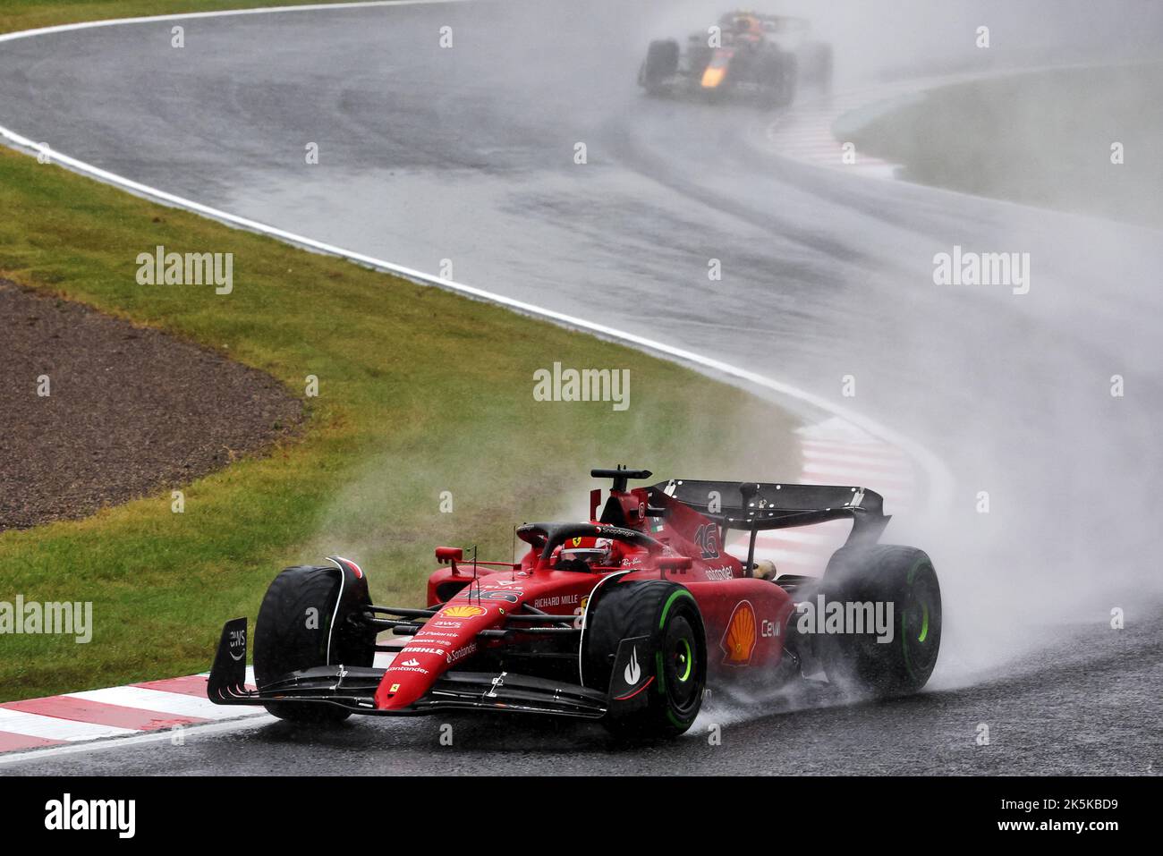 Suzuka, Japan. 9th Oct 2022. Charles Leclerc (MON) Ferrari F1-75 ...