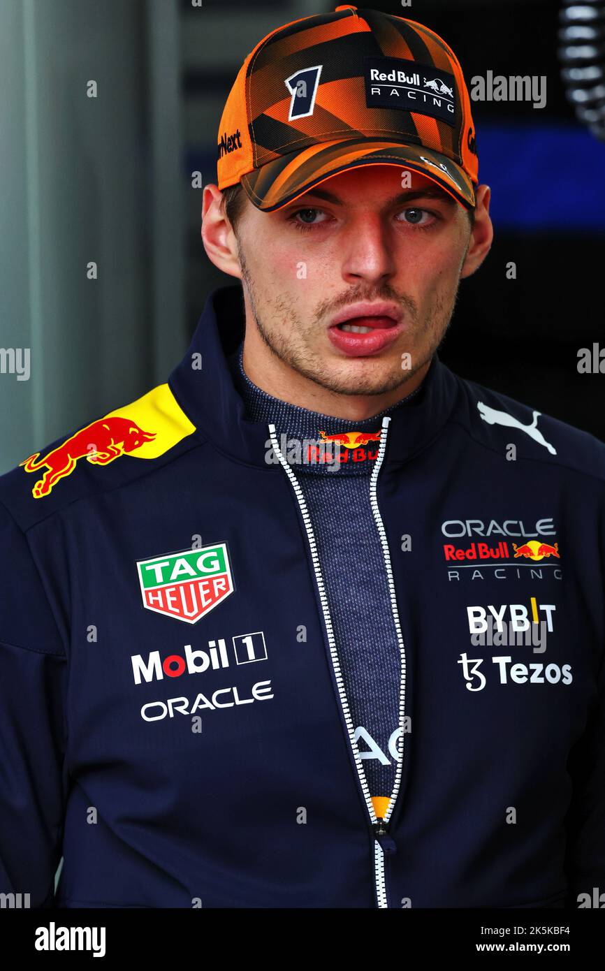 Suzuka, Japan. 9th Oct 2022. Max Verstappen (NLD) Red Bull Racing ...