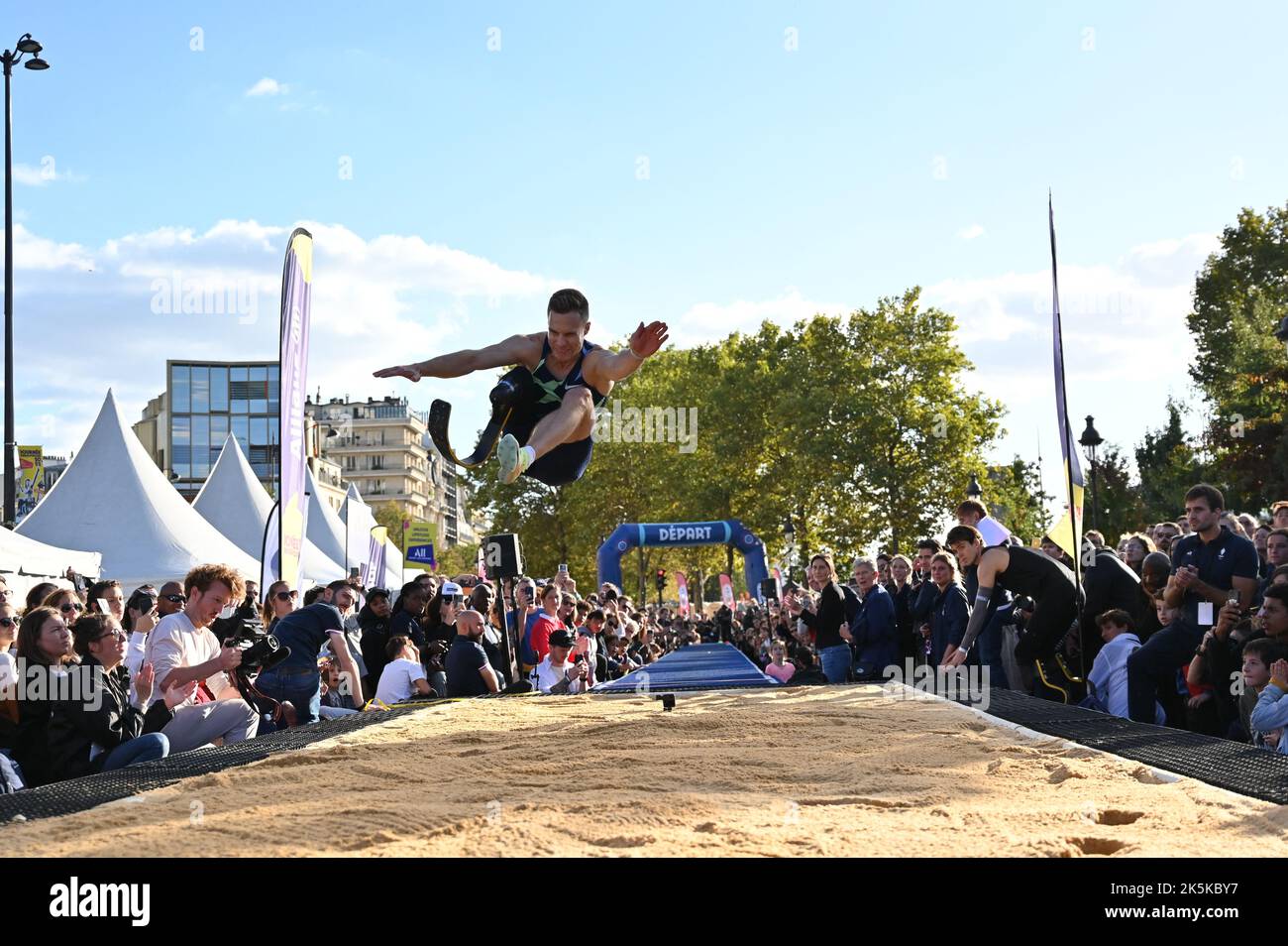 Markus Rehm, German handisport athlete, Paralympic long jump champion ...