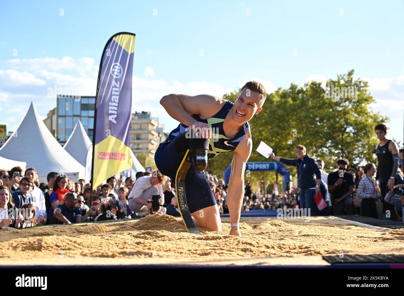 Markus Rehm, German handisport athlete, Paralympic long jump champion ...