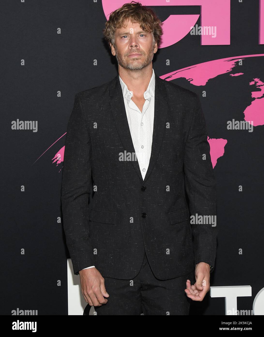 Eric Christian Olsen arrives at the 2022 Environmental Media ...