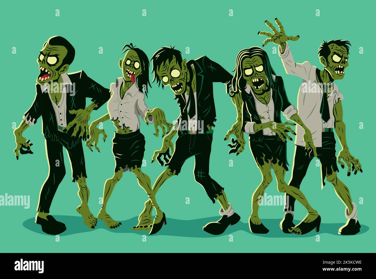 Dead and company Stock Vector Images - Alamy