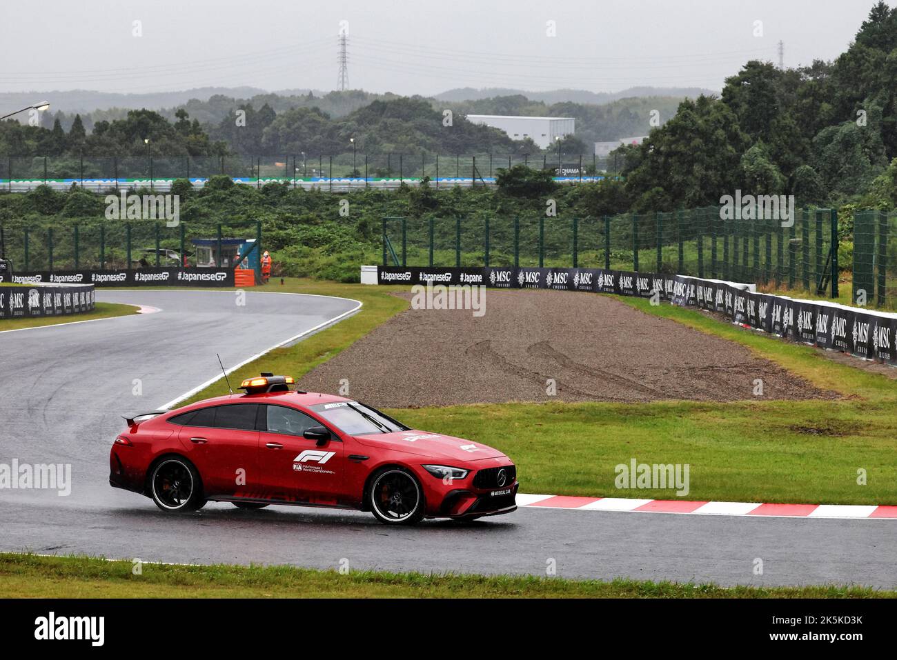 Suzuka, Japan. 9th Oct 2022. Mercedes FIA Medical Car. Japanese Grand ...