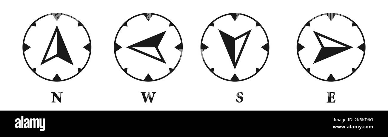 Vintage marine wind rose, nautical chart. Monochrome navigational ...