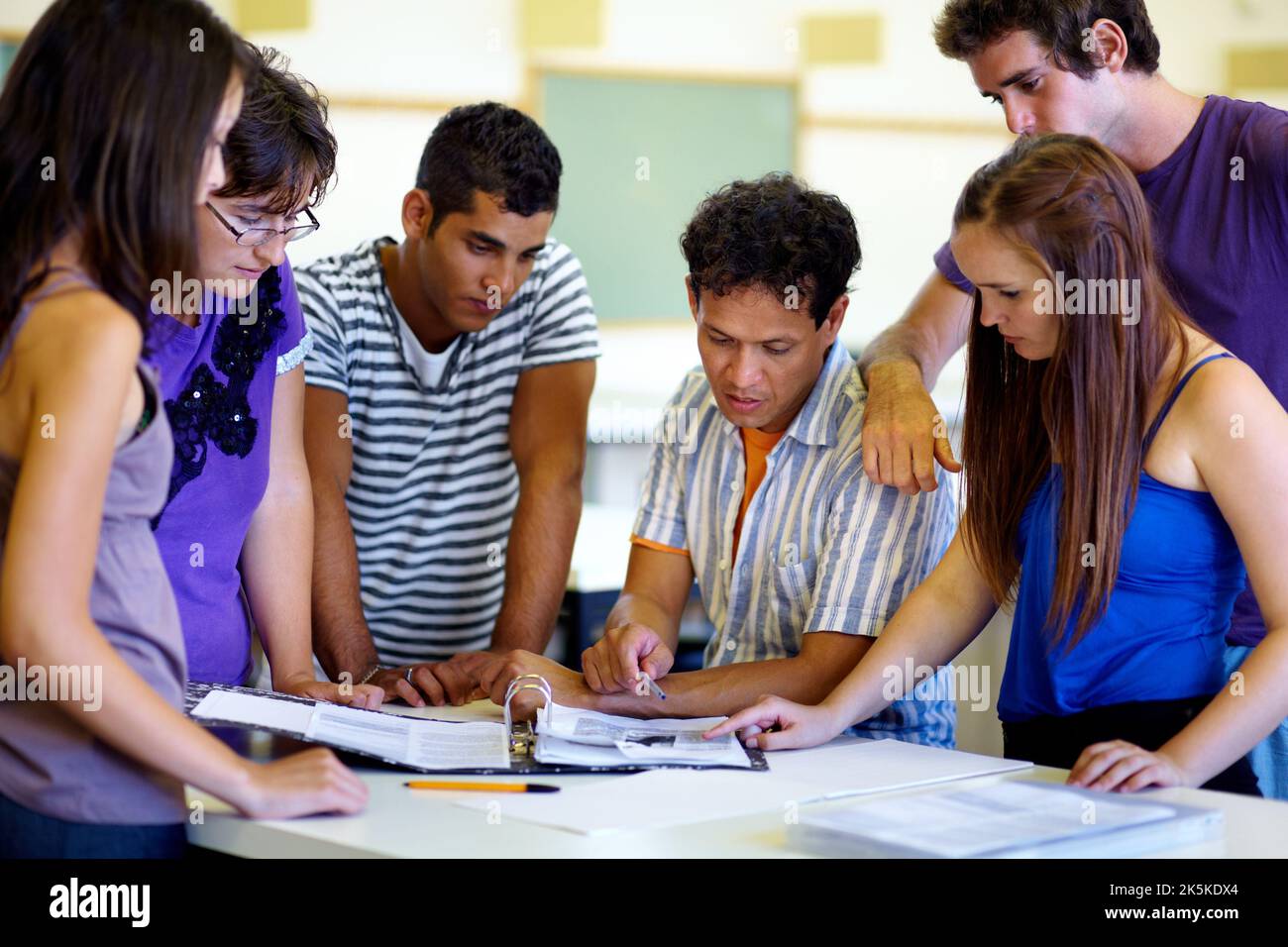 Ready to get our education on. a group of university students in a ...