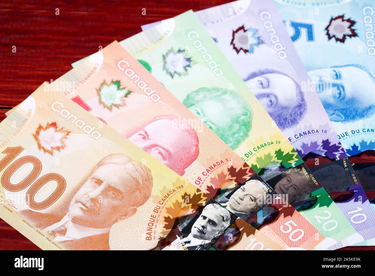 Banknote of canada hi-res stock photography and images - Alamy