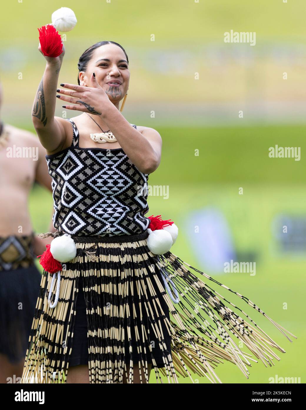 Maori cultural welcome before the Women's Rugby World Cup group stage ...