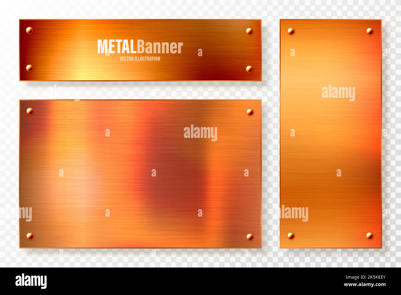 Copper alloy rivets Stock Vector Images - Alamy