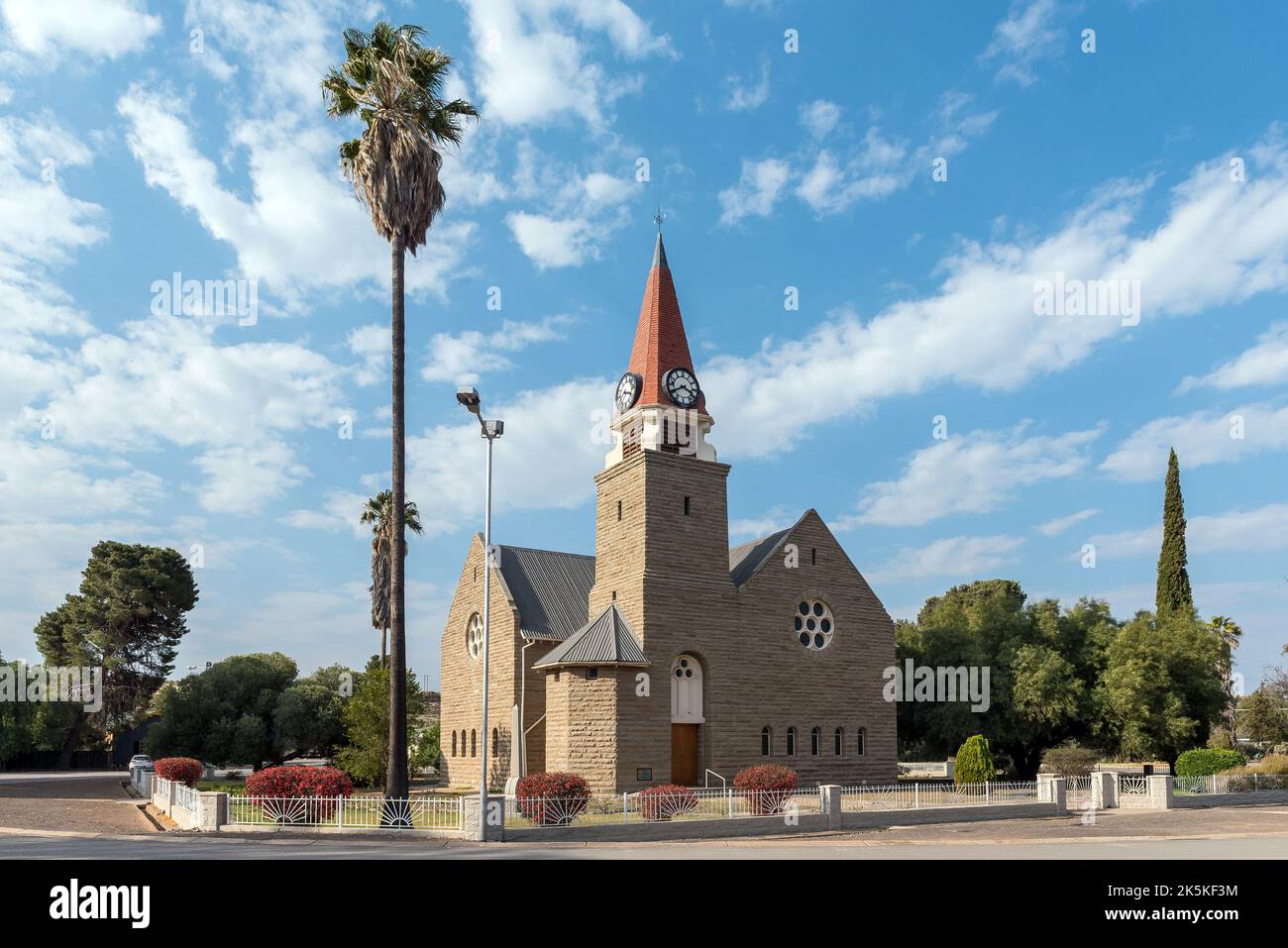 LOXTON, SOUTH AFRICA - SEP 2, 2022: A street scene, with the Dutch ...