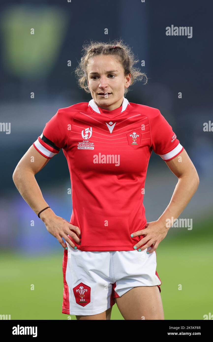 Jasmine Joyce of Wales during the Women's Rugby World Cup match Wales ...