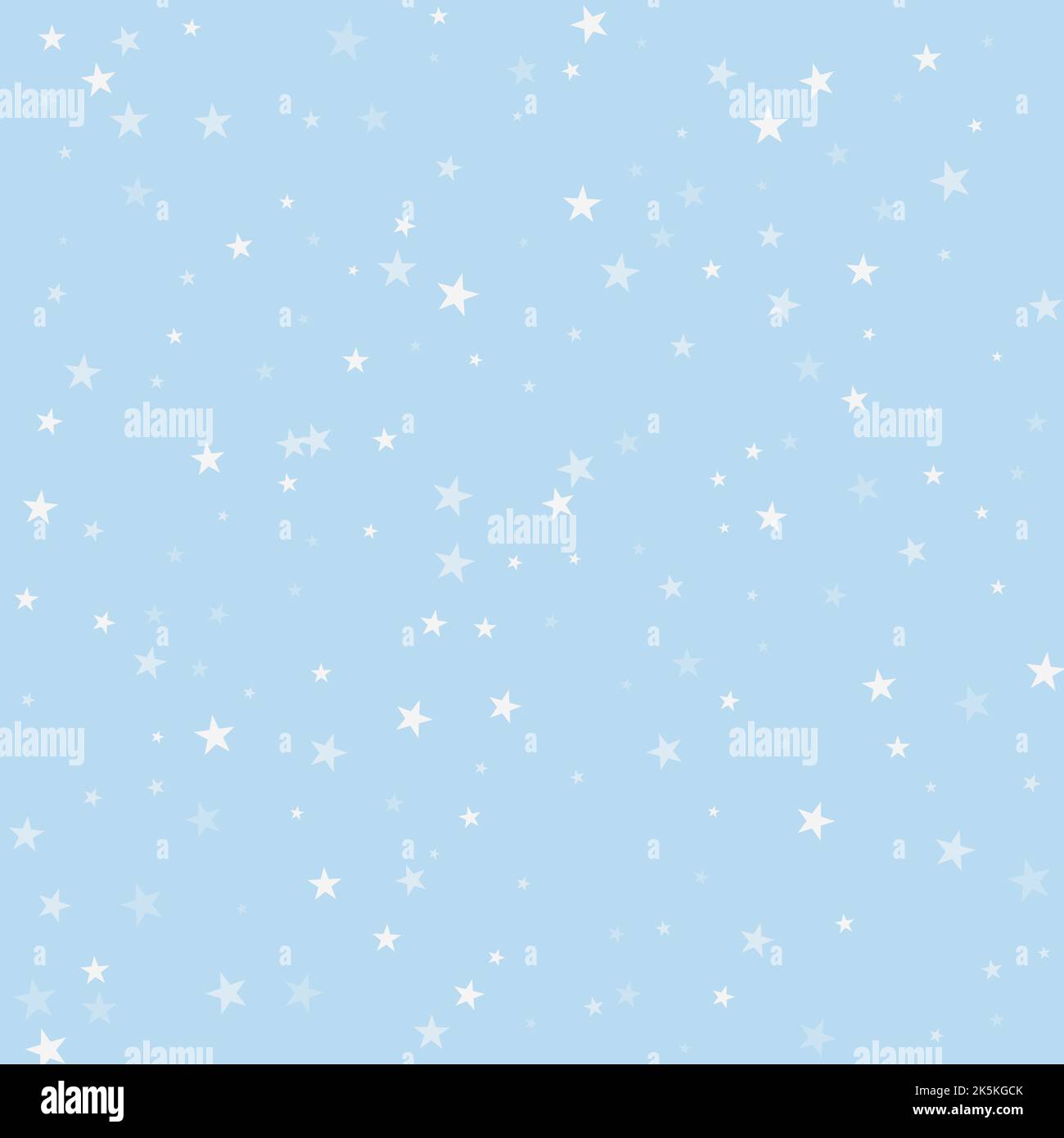 Snowy christmas background. Subtle flying snow flakes and stars on ...