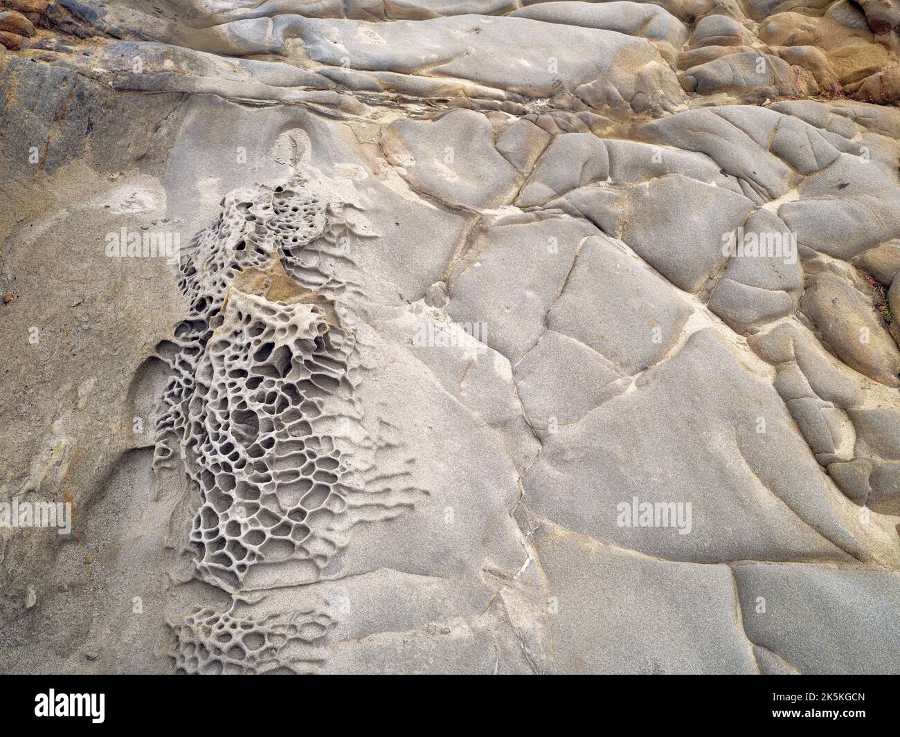 The tafoni sandstone rock formation Stock Photo - Alamy