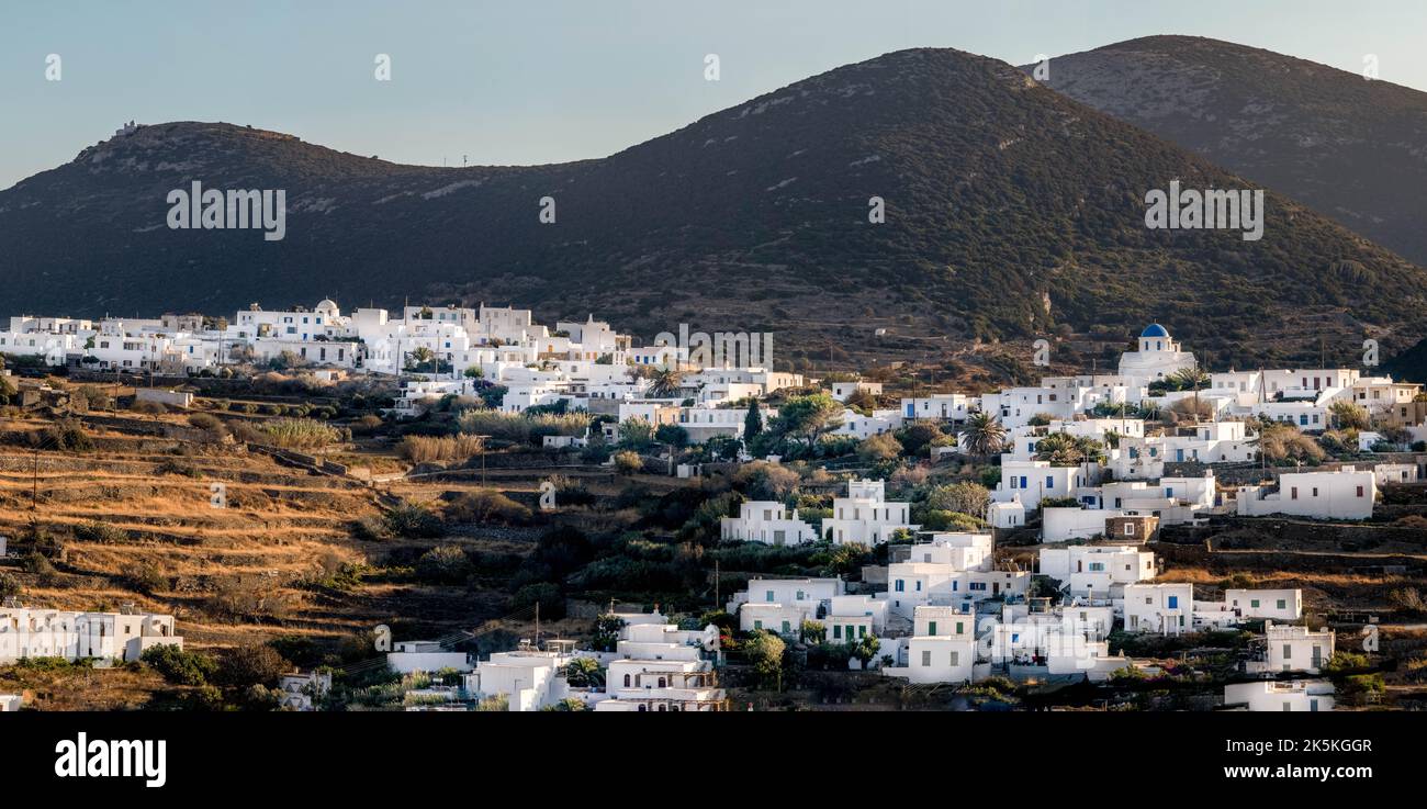 Village of Apollonia on the island of Sifnos Greece Stock Photo - Alamy