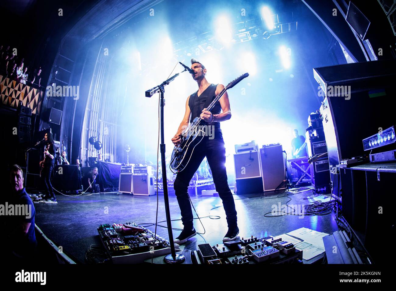 Copenhagen, Denmark. 08th Oct, 2022. The English rock band Placebo ...