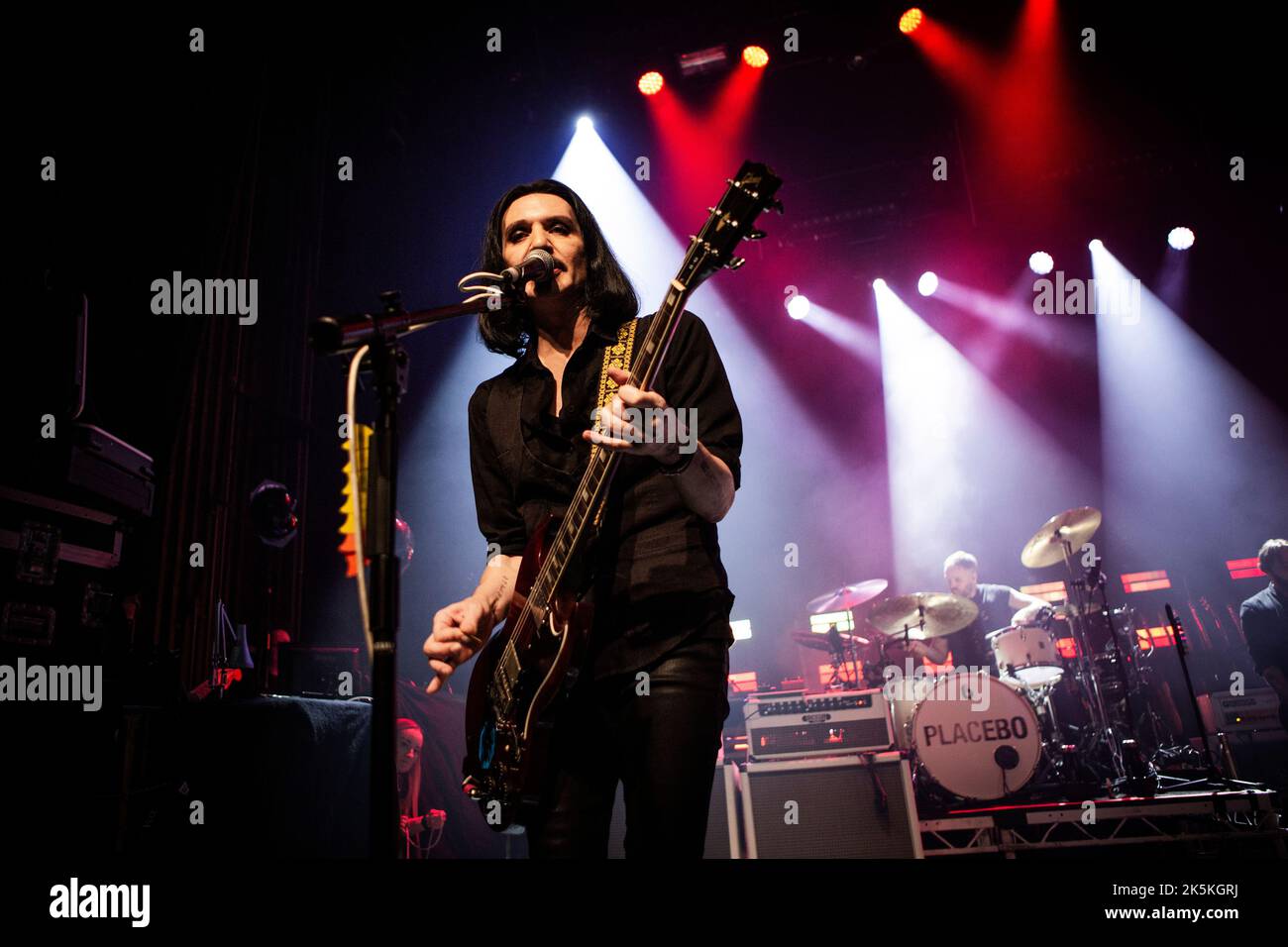Copenhagen, Denmark. 08th Oct, 2022. The English rock band Placebo ...