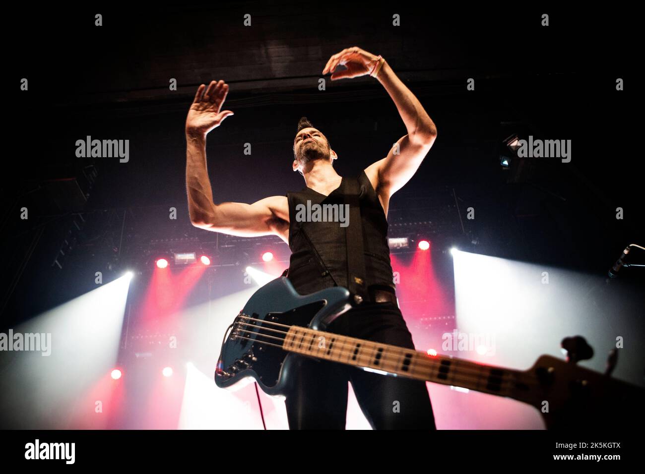 Copenhagen, Denmark. 08th Oct, 2022. The English rock band Placebo ...