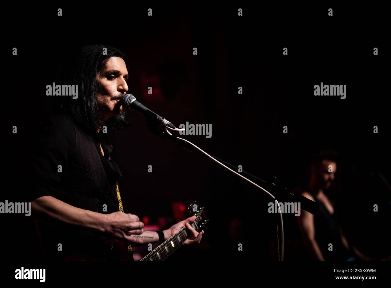 Copenhagen, Denmark. 08th Oct, 2022. The English rock band Placebo ...