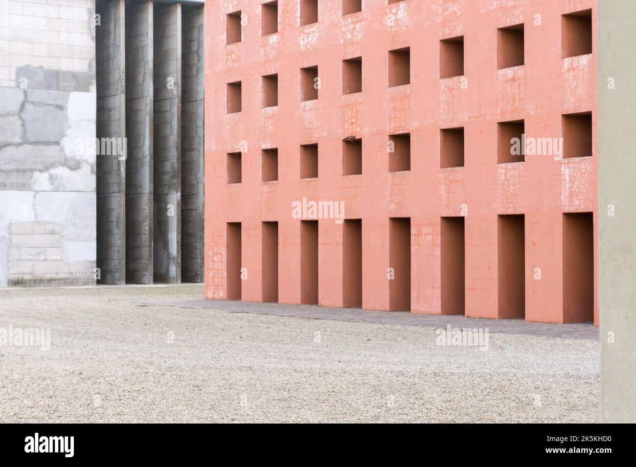 Modena,Italy-February 6, 2022:strolling inside the cemetery of Modena ...