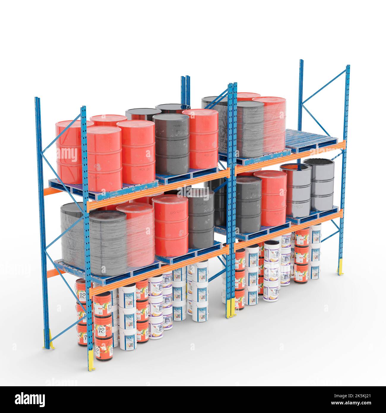 Storage containers steel racks hi-res stock photography and images - Alamy
