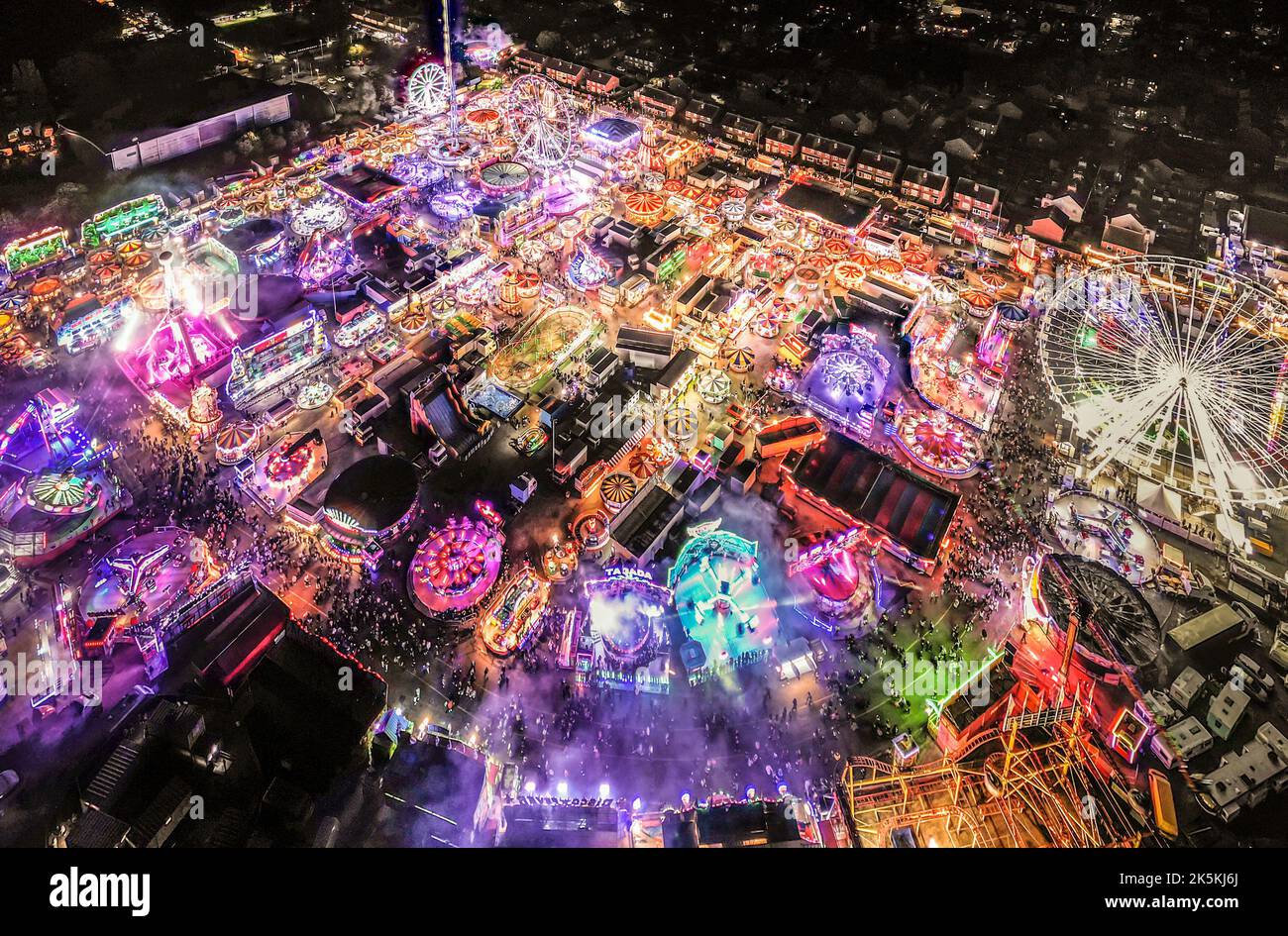 EDITORS NOTE: COMPOSITE PANORAMIC IMAGE The opening night of the Hull ...