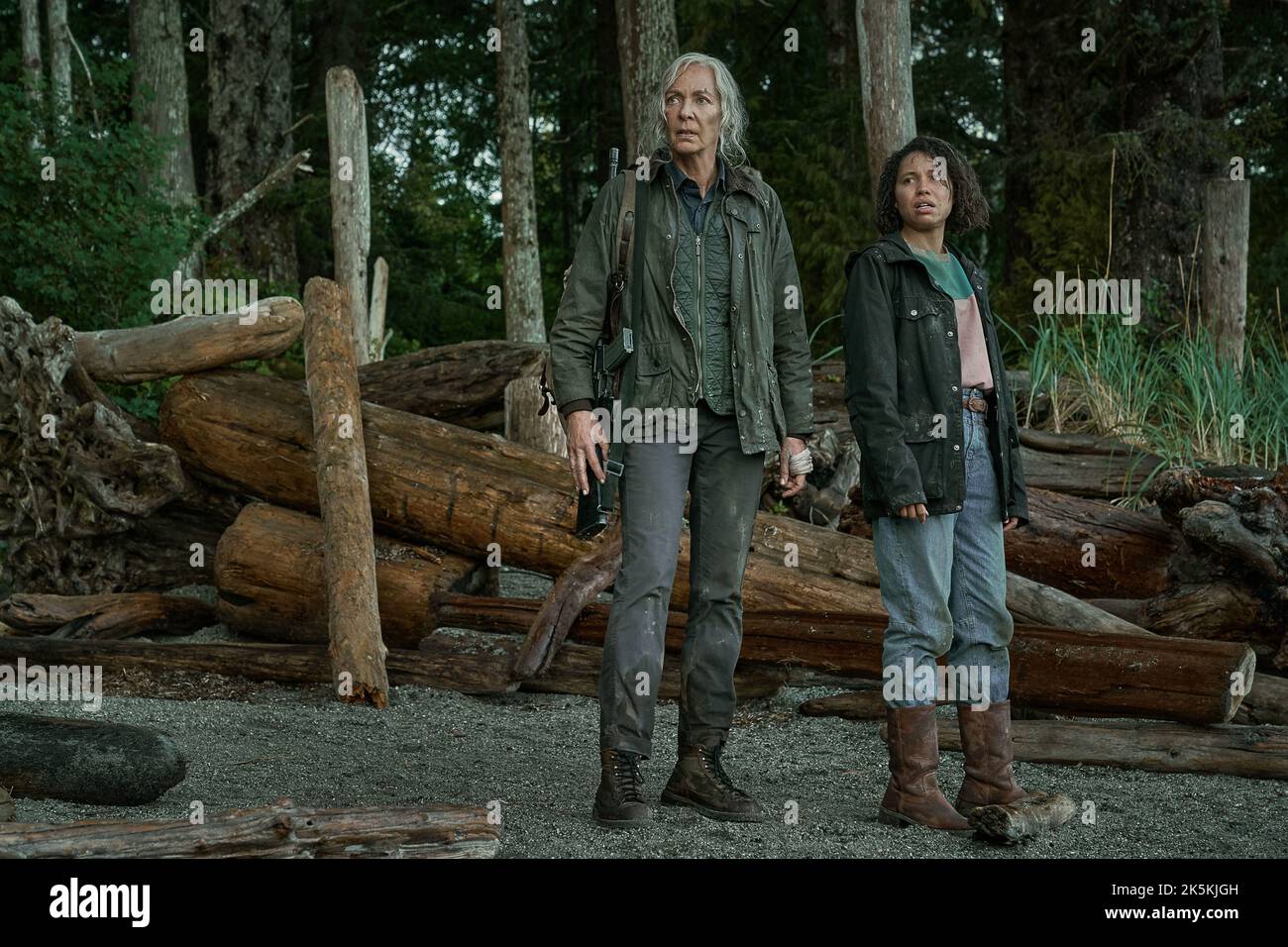 ALLISON JANNEY and JURNEE SMOLLETT in LOU (2022), directed by ANNA ...