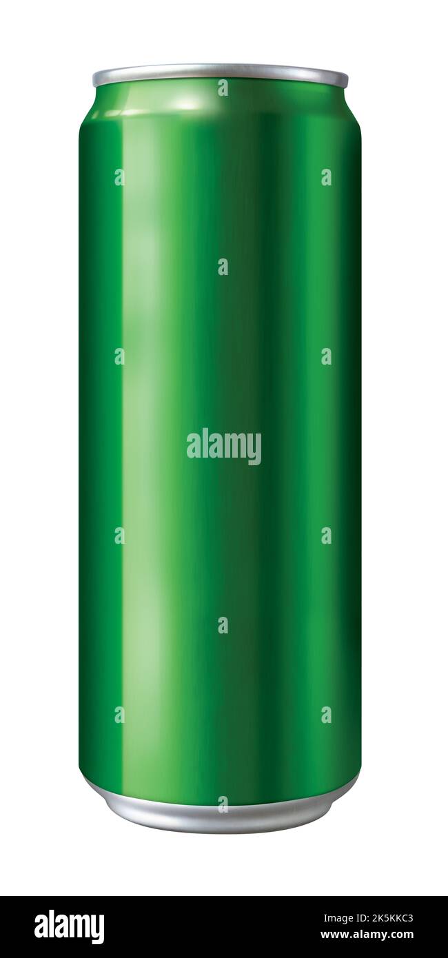 Beer can, isolated on white background Stock Photo - Alamy