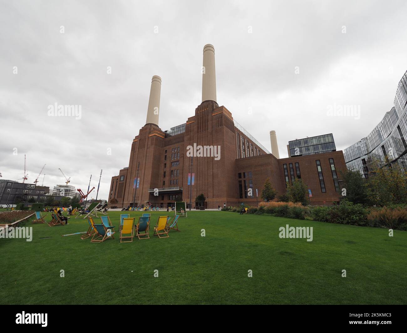 LONDON, UK - CIRCA OCTOBER 2022: The Battersea Power Station is ...