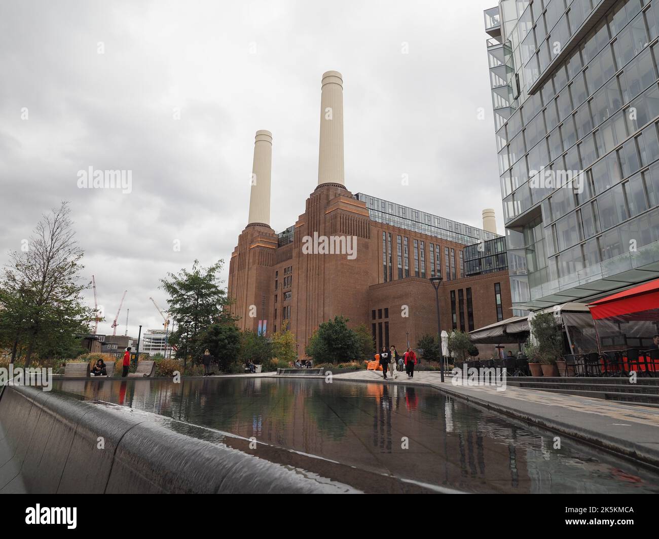 LONDON, UK - CIRCA OCTOBER 2022: The Battersea Power Station is ...