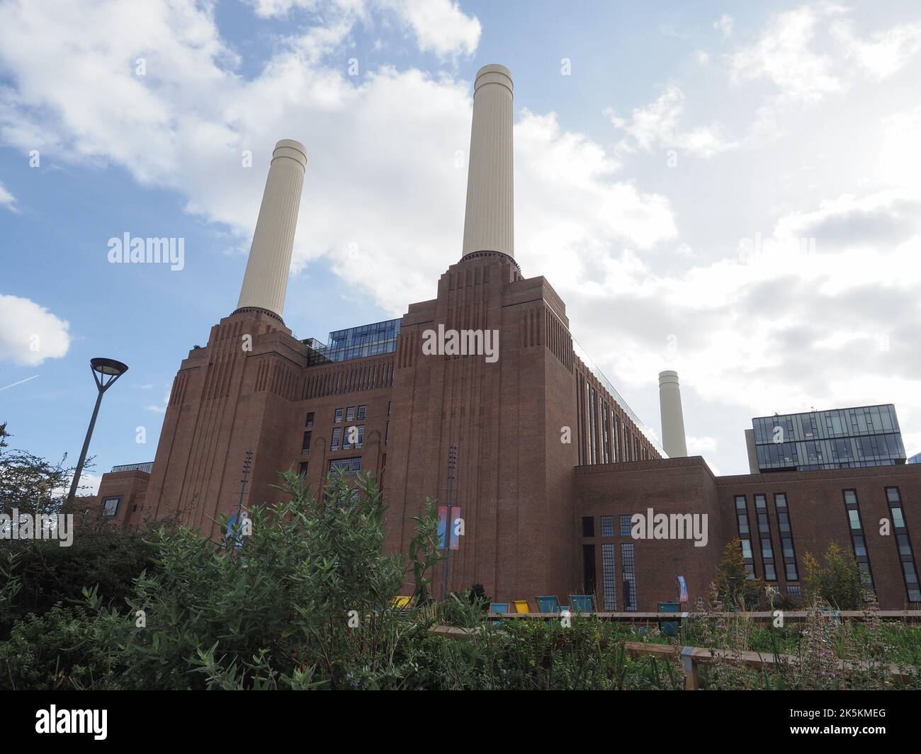 LONDON, UK - CIRCA OCTOBER 2022: The Battersea Power Station is ...