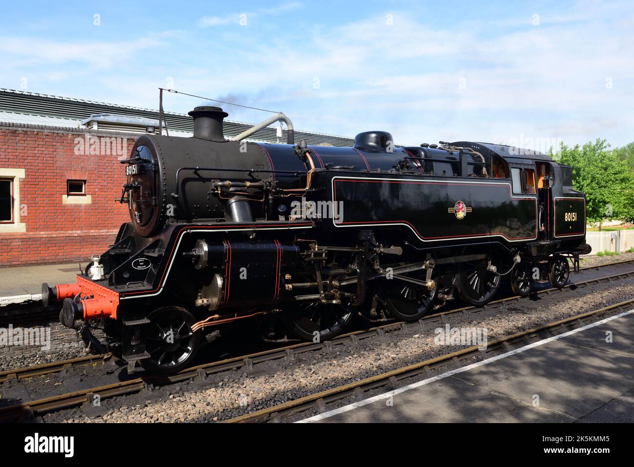 Br standard class 4 tank engine hi-res stock photography and images - Alamy