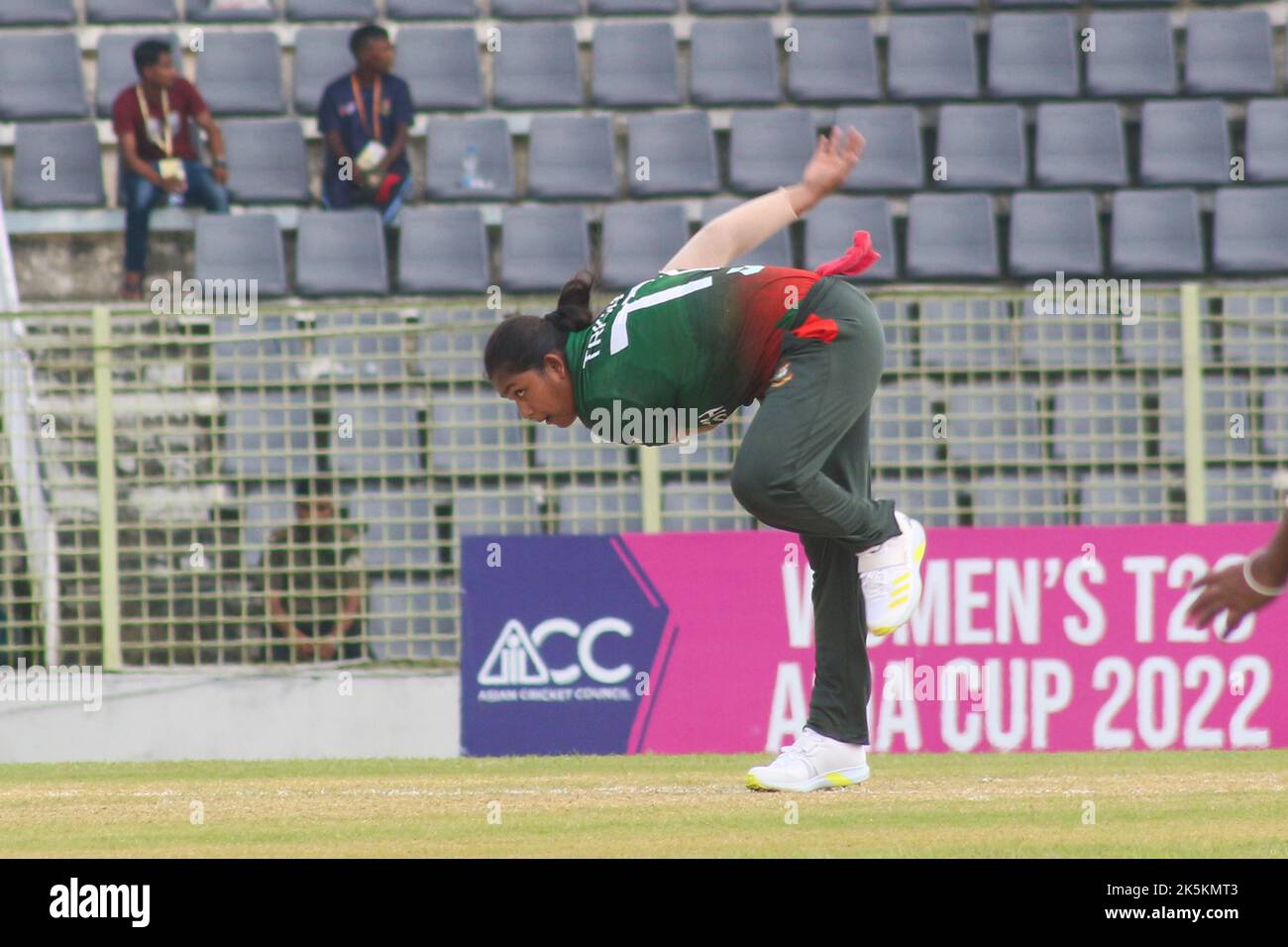 Non Exclusive: October 7, 2022, Sylhet, Bangladesh: Fariha Trisna is on ...