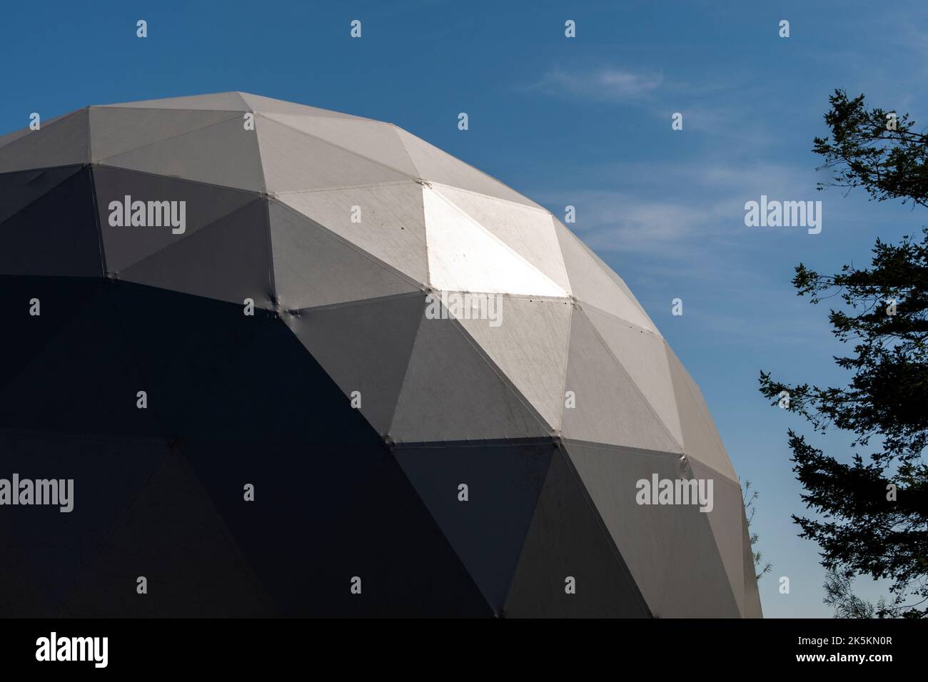 The roof of the indoor play area at Manor Wildlife Park, Tenby West ...