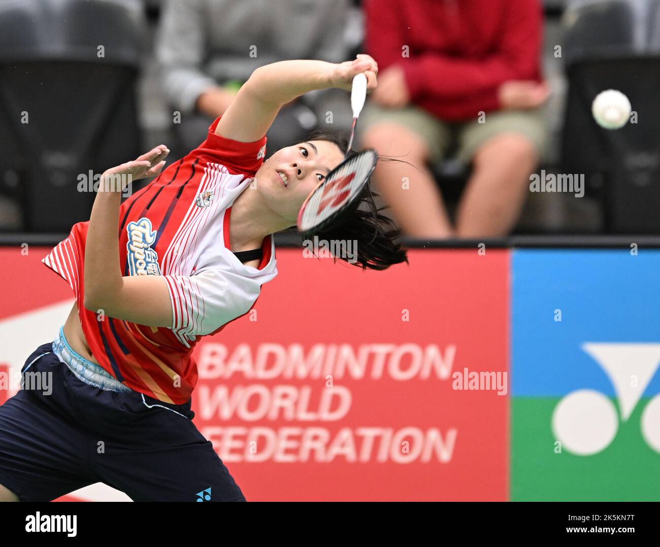 Sung Shuo Yun (Chinese Taipei) seen in action during the YONEX Sydney International 2022 Women's ...