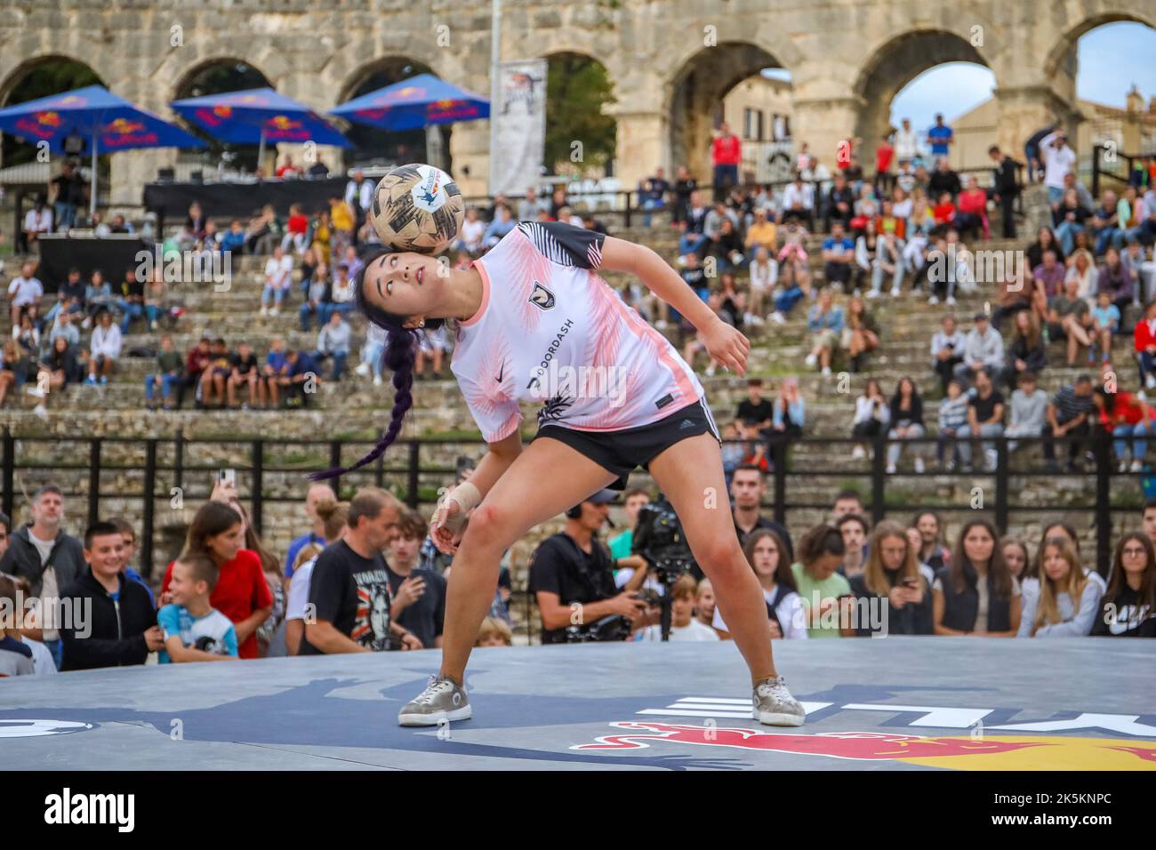 Caitlyn Schrepfer from the USA is the winner of the world finals of the ...