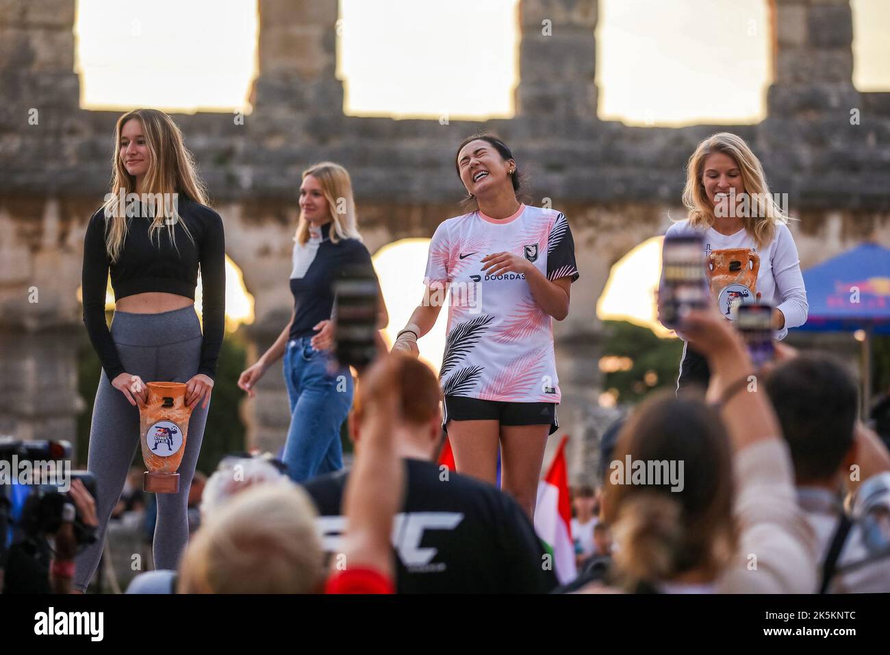 Caitlyn Schrepfer from the USA is the winner of the world finals of the ...