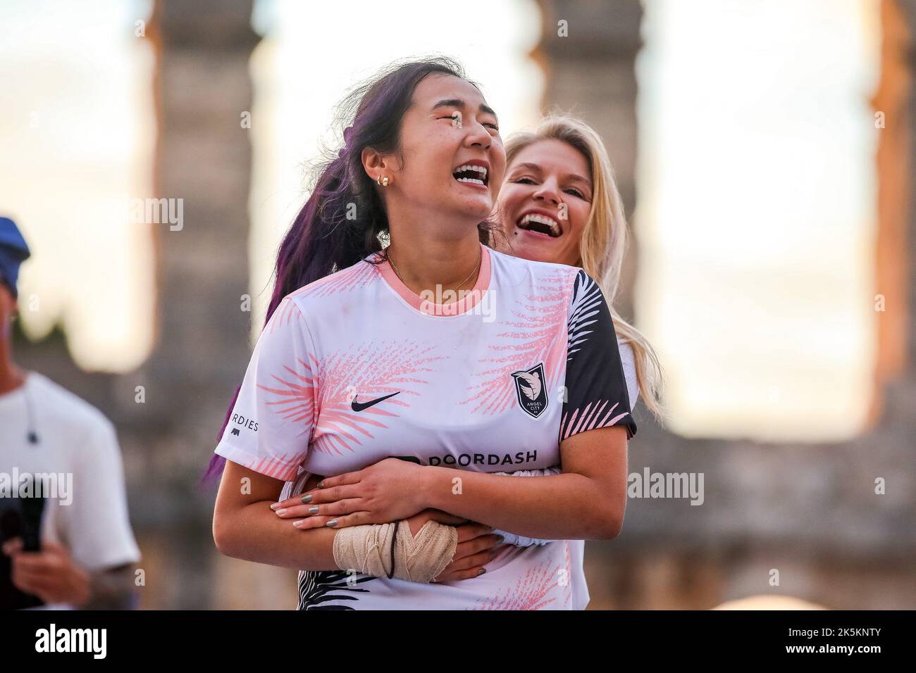 Caitlyn Schrepfer from the USA is the winner of the world finals of the ...