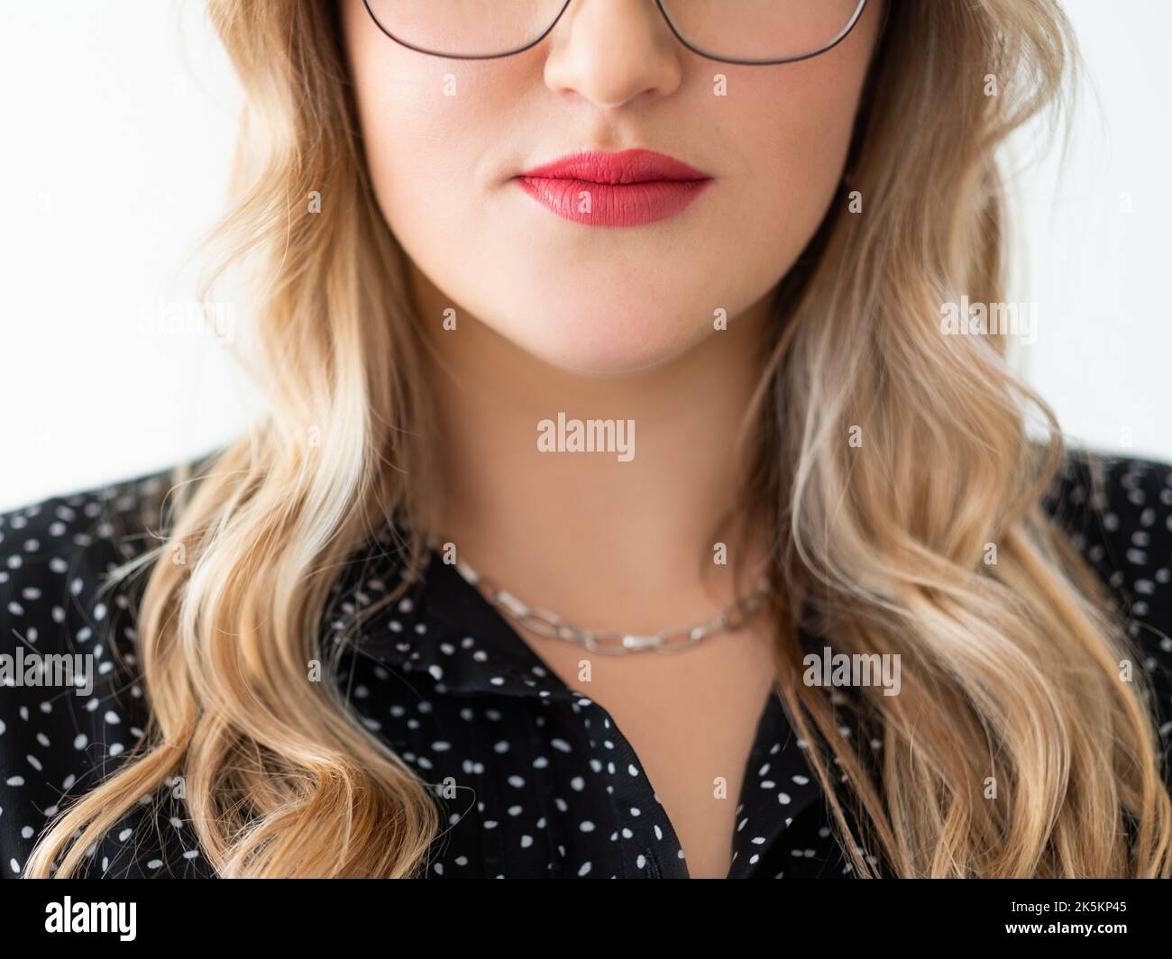 plus size beauty female leadership obese woman Stock Photo - Alamy