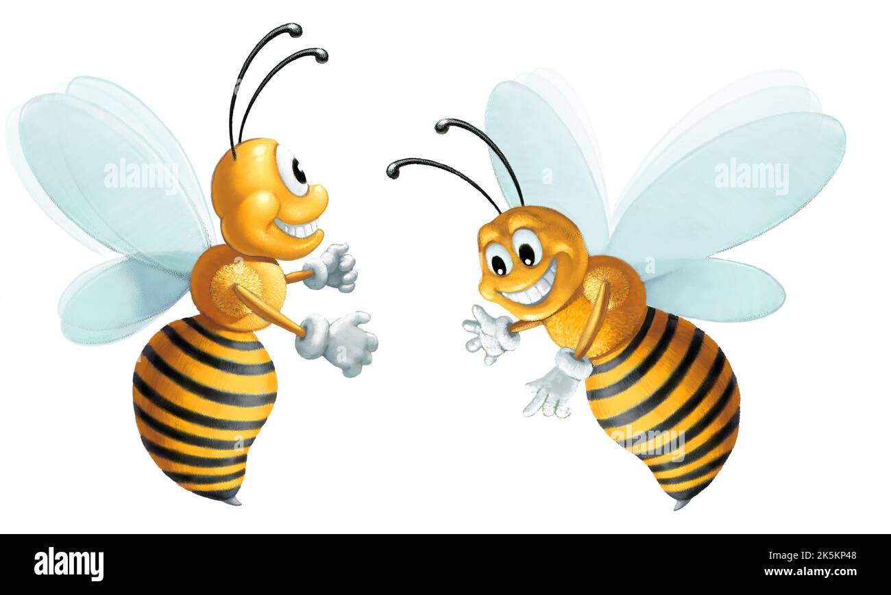 Realistic bee Cut Out Stock Images & Pictures - Alamy