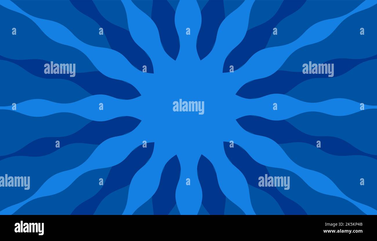 Retro banner with sun and rays in style of 70s. Sunburst, sunrise ...