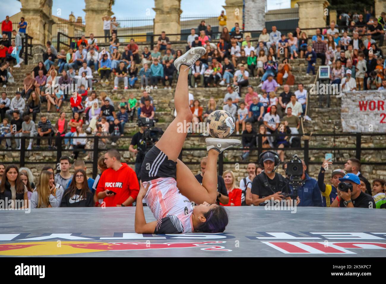 Caitlyn Schrepfer from the USA is the winner of the world finals of the ...