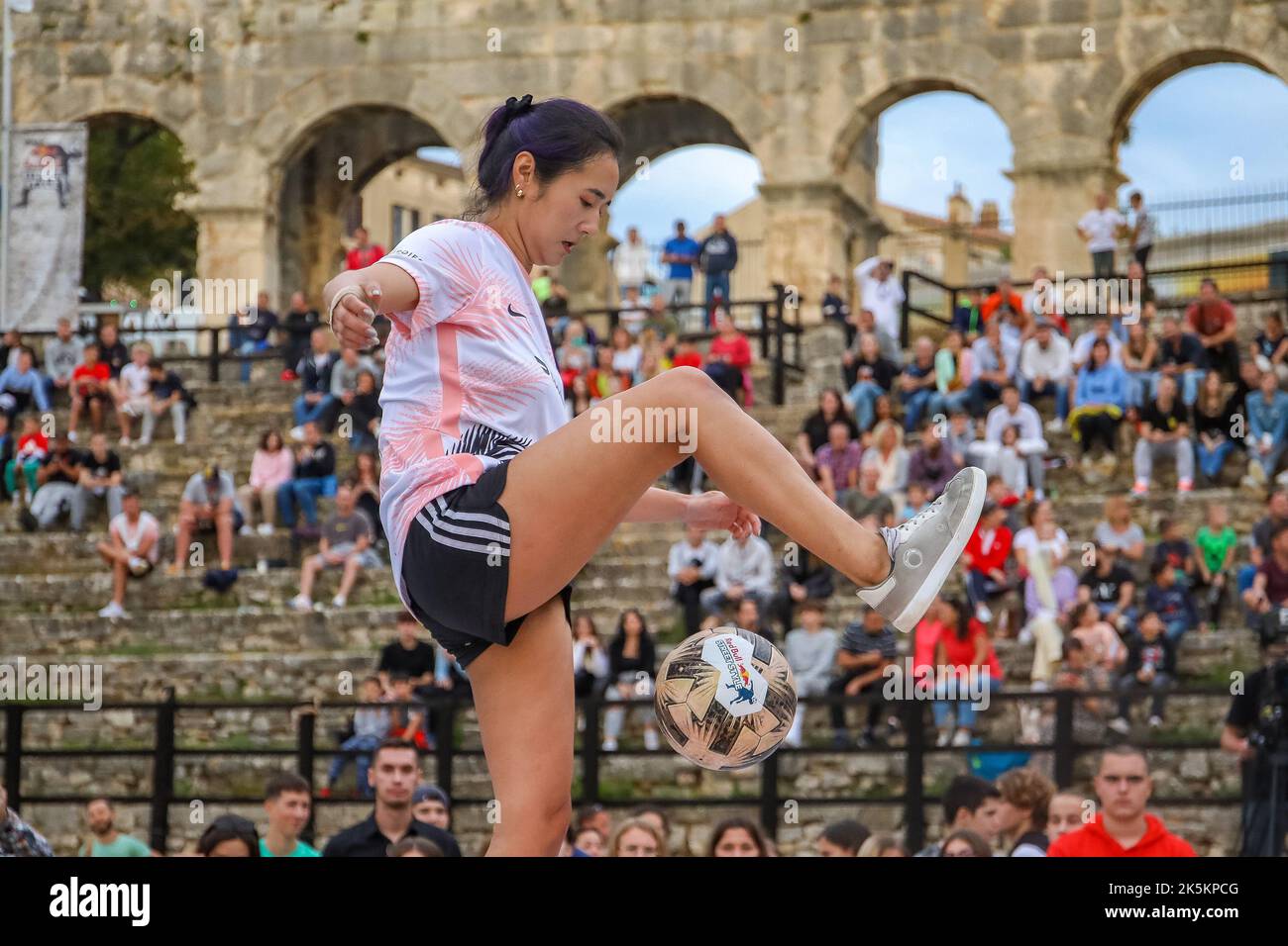 Caitlyn Schrepfer from the USA is the winner of the world finals of the ...