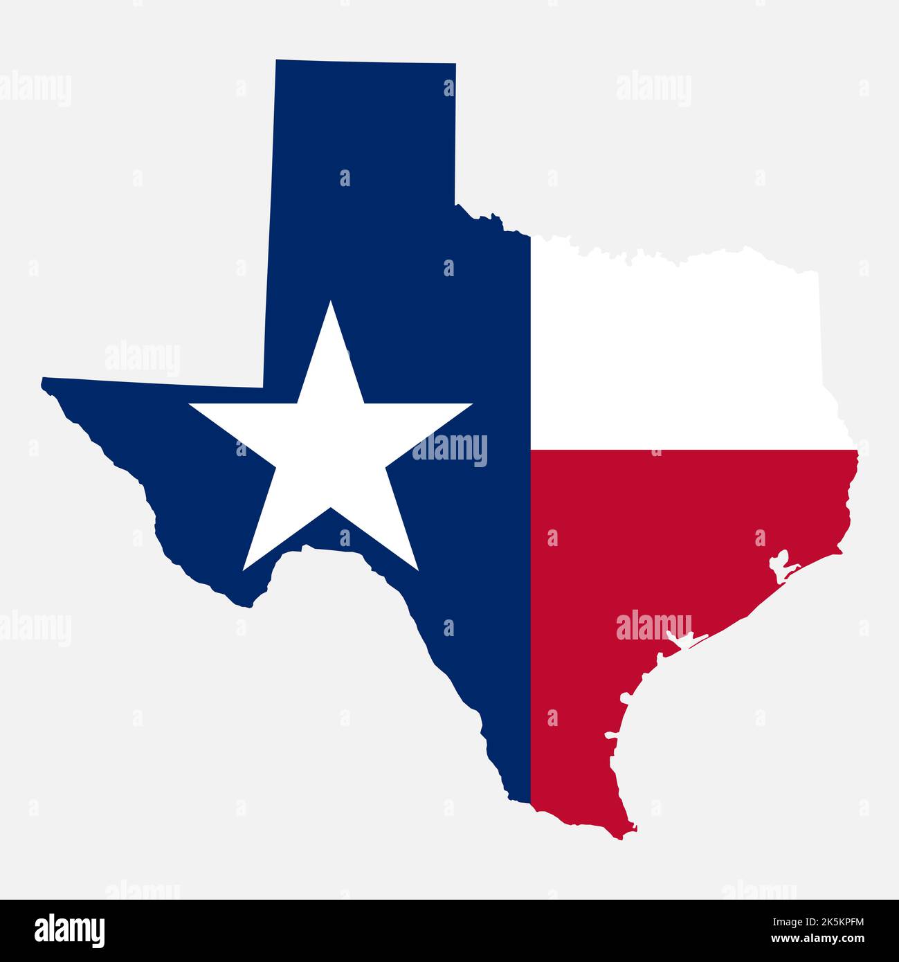 Texas map shape, united states of america. Flat concept icon symbol ...